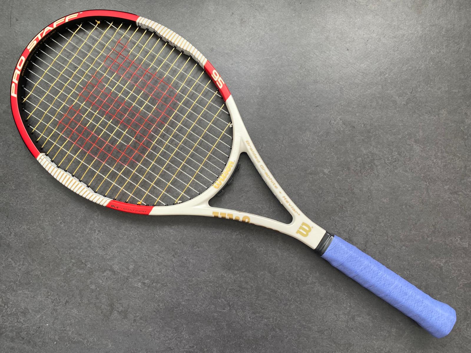 Grigor Dimitrov Personal Custom Wilson Pro Staff 93 (16X19 ...