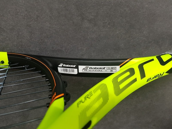Rafael Nadal Personal Babolat Pure Aero – Pro Stock Tennis